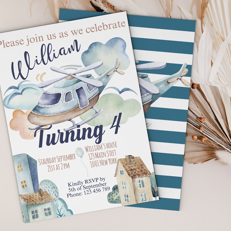 Helicopter Party - Etsy