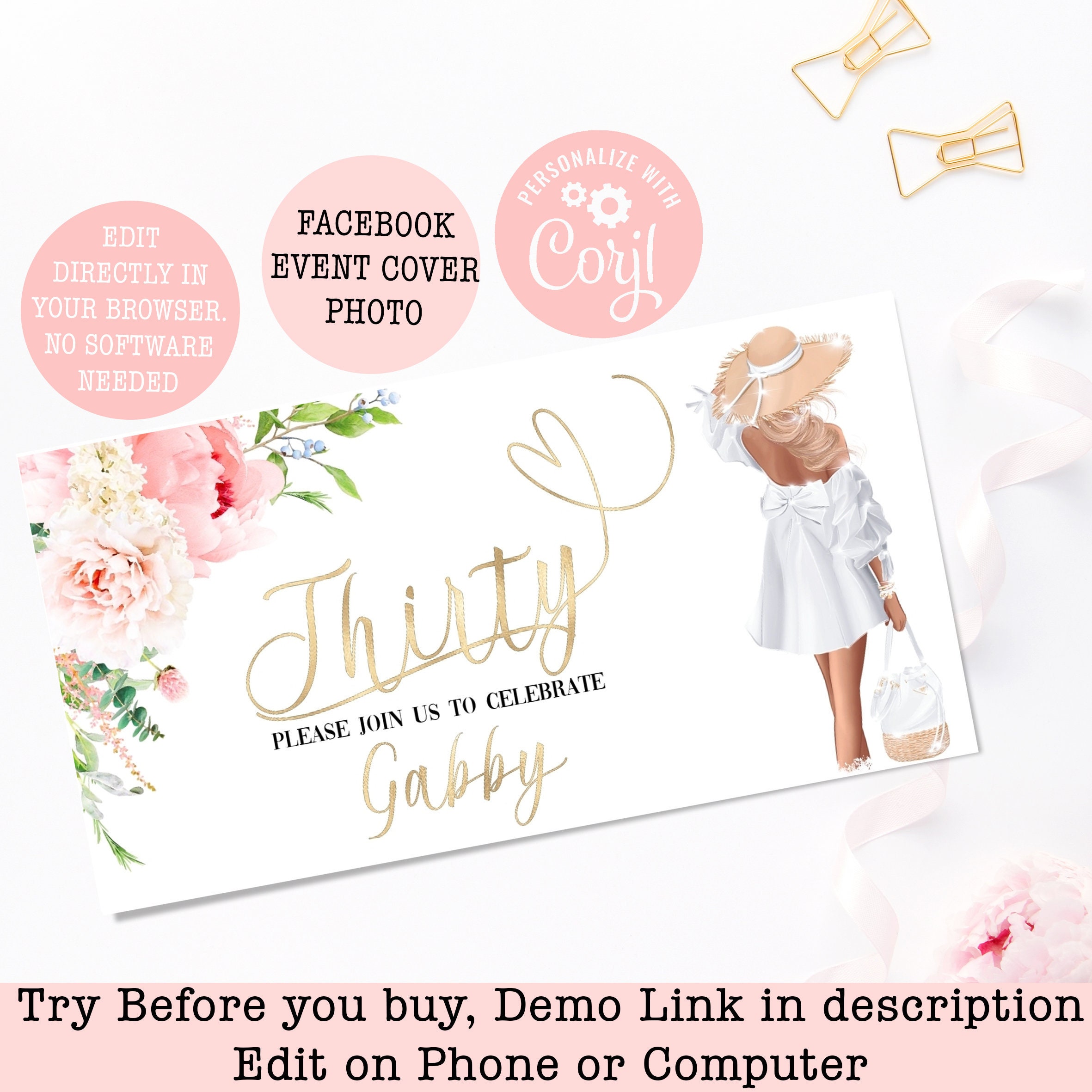 Pink Girly Facebook Covers