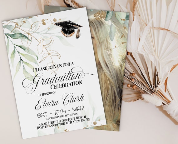 Fancy Graduation Party Invitations 2024 Graduation Party Invitations