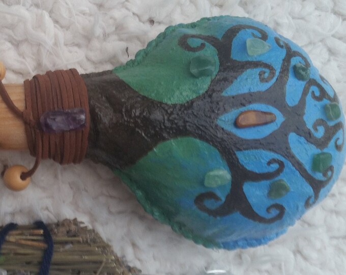 Shamanic Rattle Medicine Rattle Spirit Shaker Healing Tool Shamanic ...