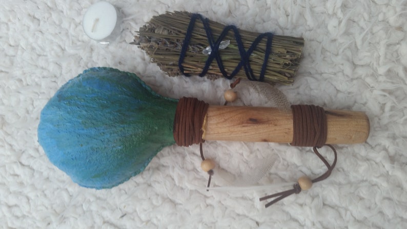 Shamanic Rattle medicine rattle spirit shaker healing tool | Etsy