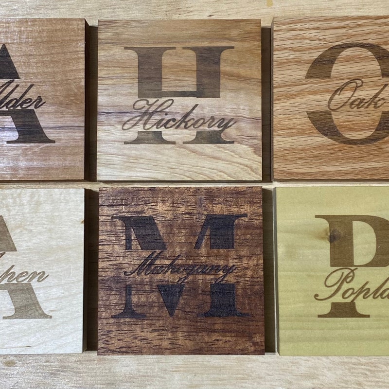 Letter Coaster - Etsy