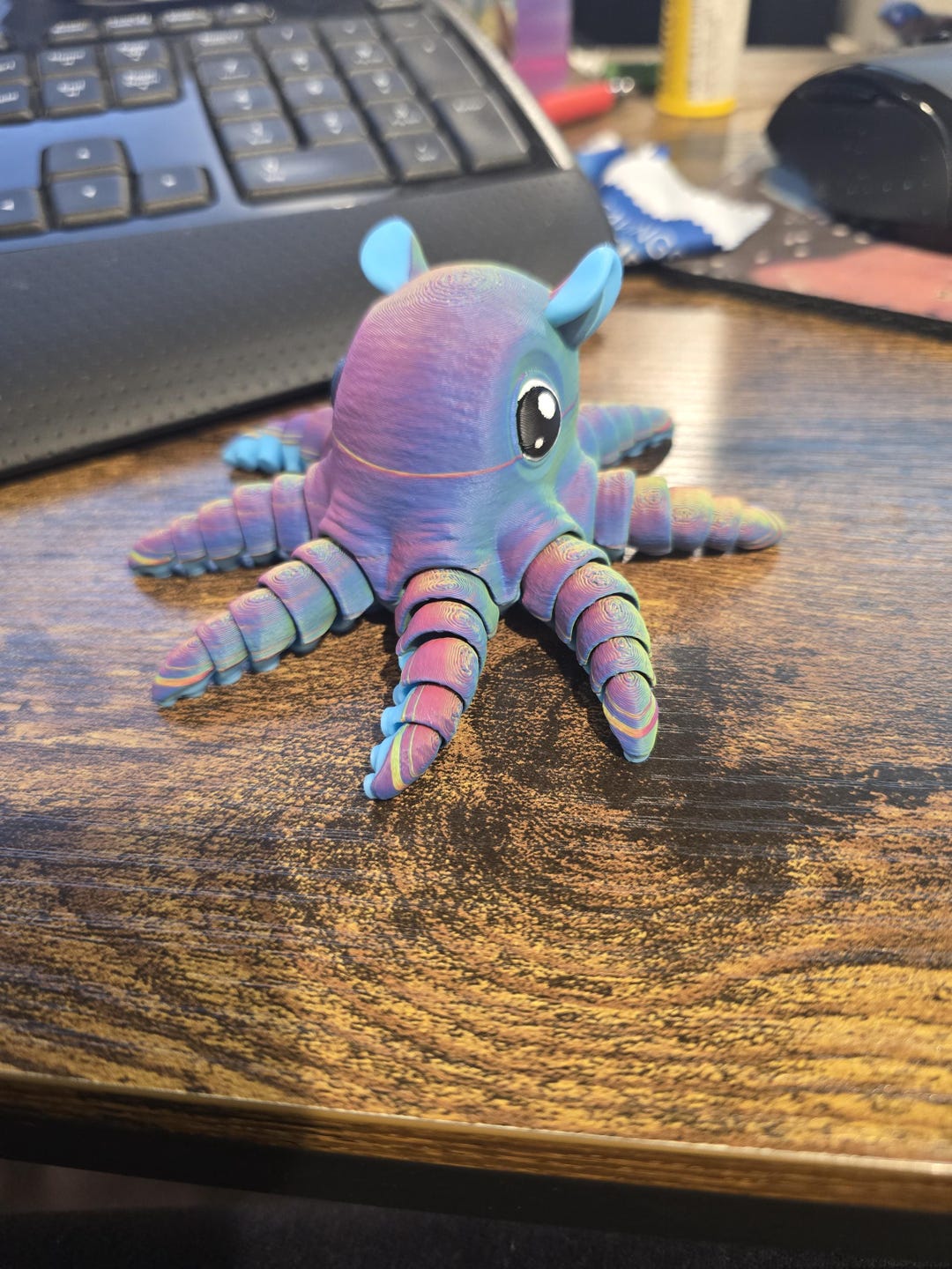 3D Printed Flexi Flapjack Octopus Ocean - Etsy