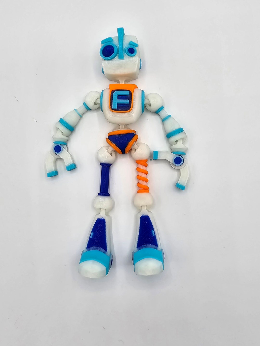 3D Printed Flexi Flexbot Robot - Etsy