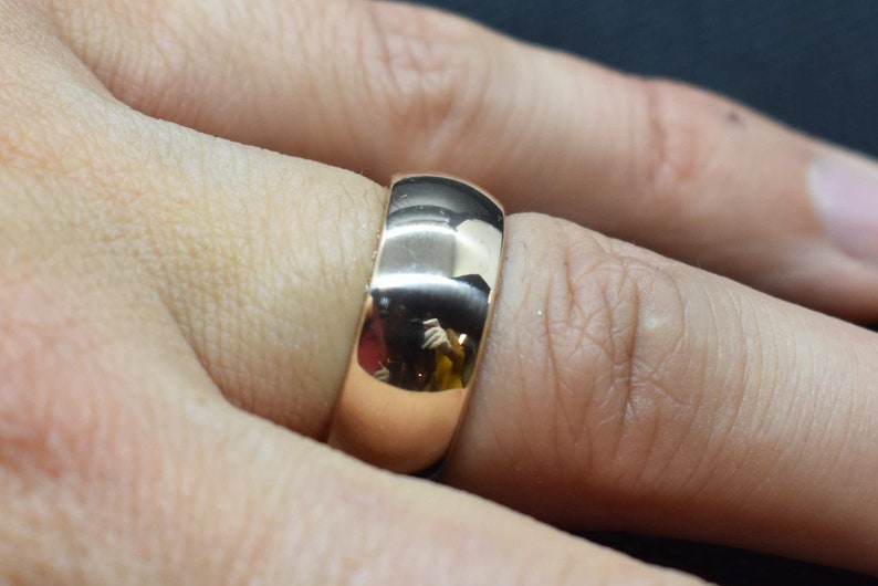 SIZE 7 Only 50% OFF Beryllium Copper Classic Ring Comfort Wedding Ring ...