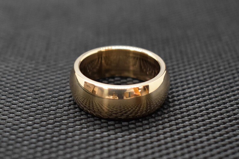 SIZE 7 Only 50% OFF Beryllium Copper Classic Ring Comfort Wedding Ring ...
