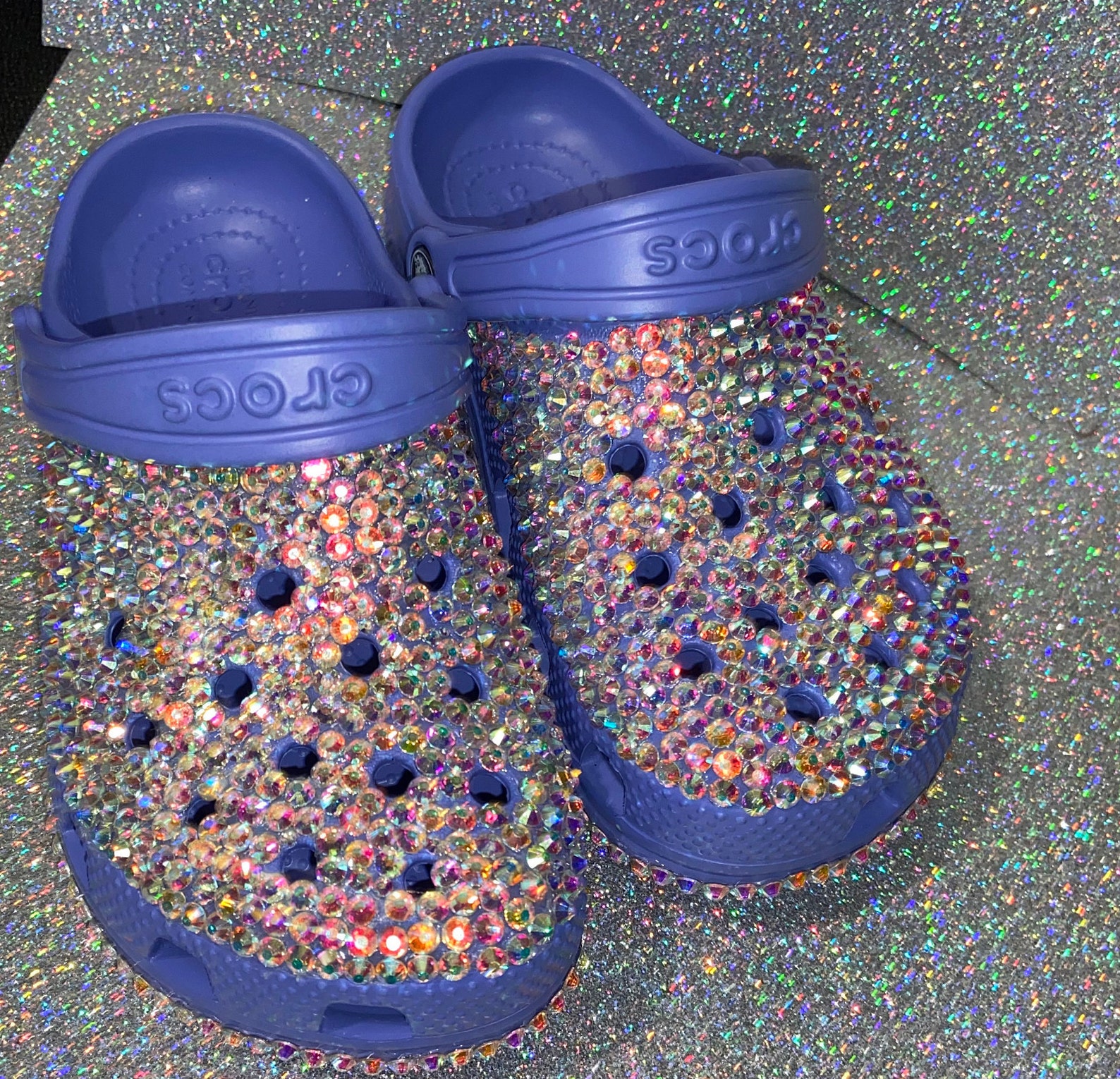 Bling Crocs Rhinestone Adults Birthday Christmas Wedding - Etsy