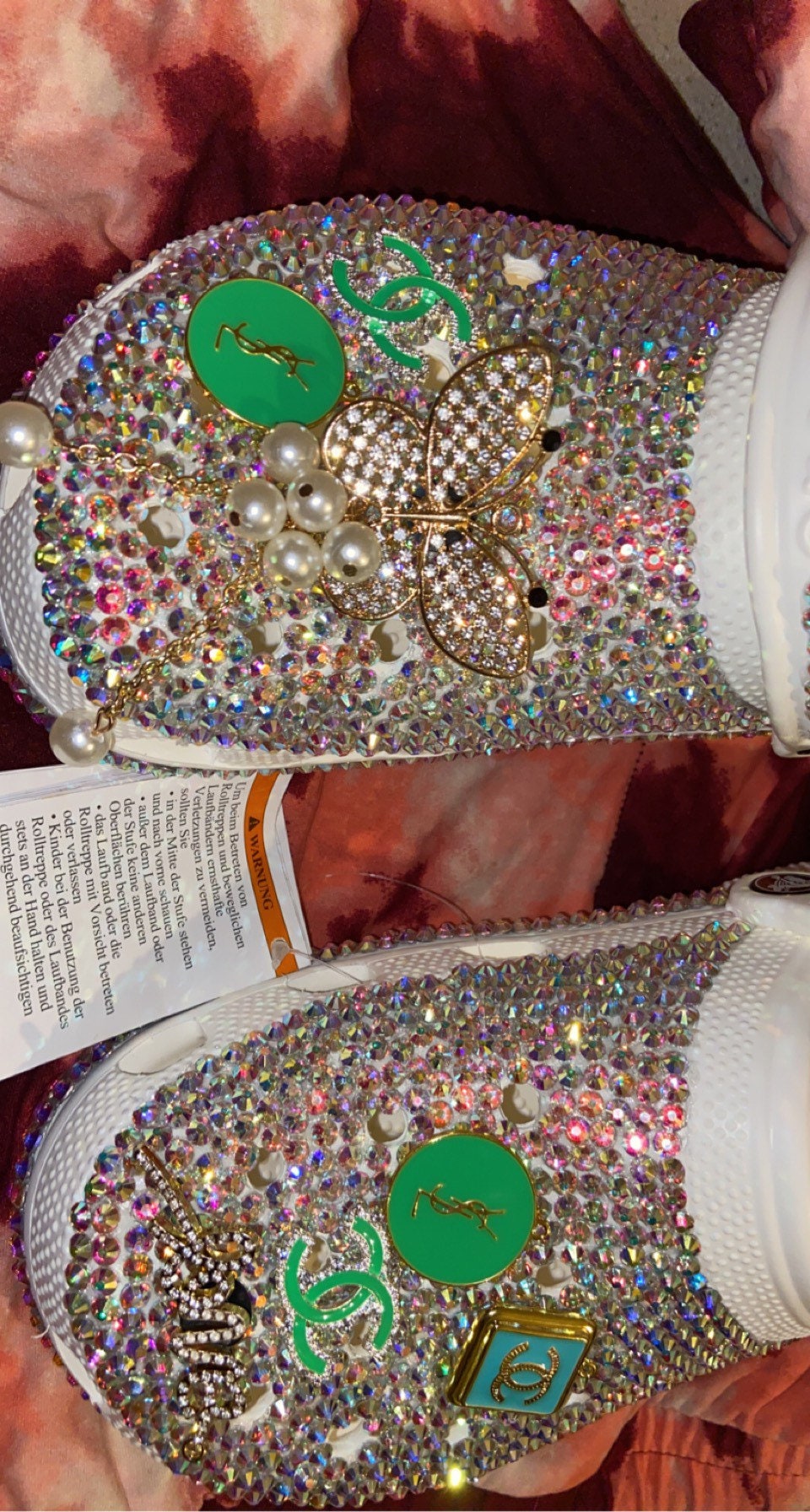 Bling Strass Perlen Crocs Geburtstag Hochzeit - Etsy.de