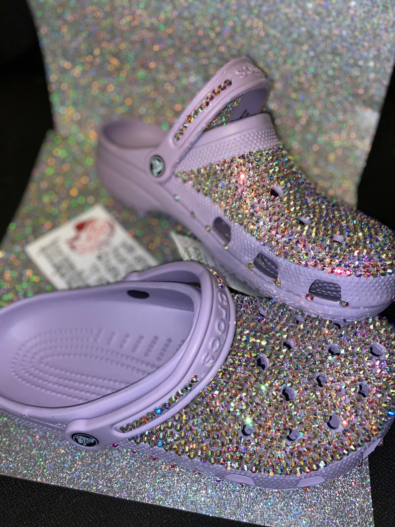 Bling Crocs Rhinestone Adults Birthday Christmas Wedding | Etsy