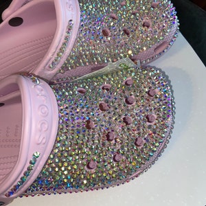 Bling Custom Rhinestone Crocs Adults Birthday Wedding | Etsy