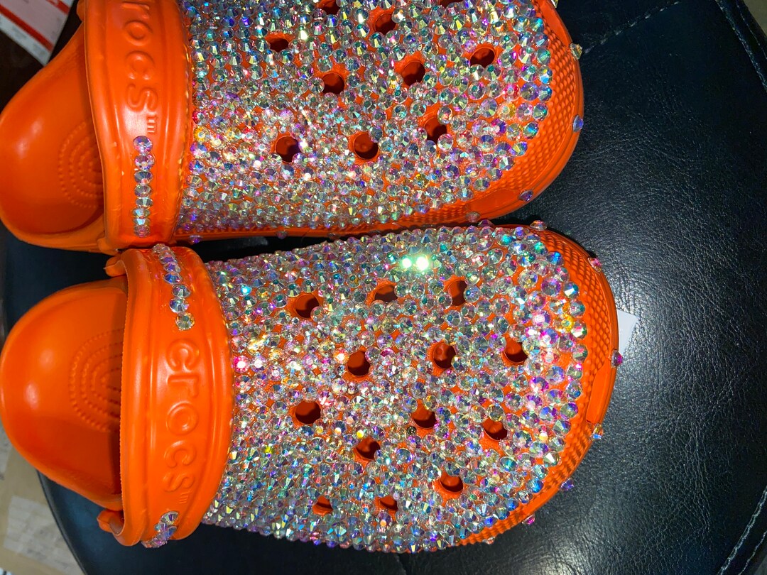 Bling Rhinestone Crocs Adults Birthday Wedding - Etsy