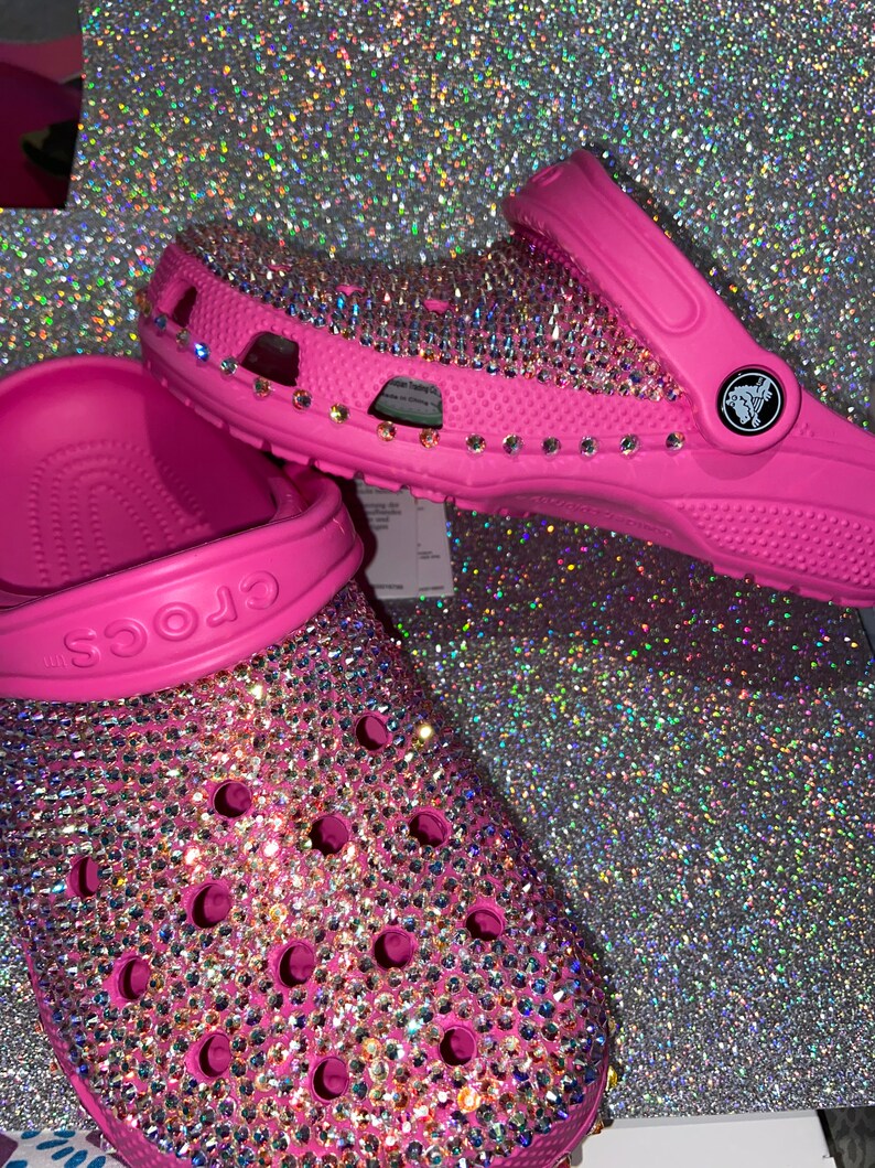 Bling Rhinestone Crocs Adults Birthday Wedding - Etsy