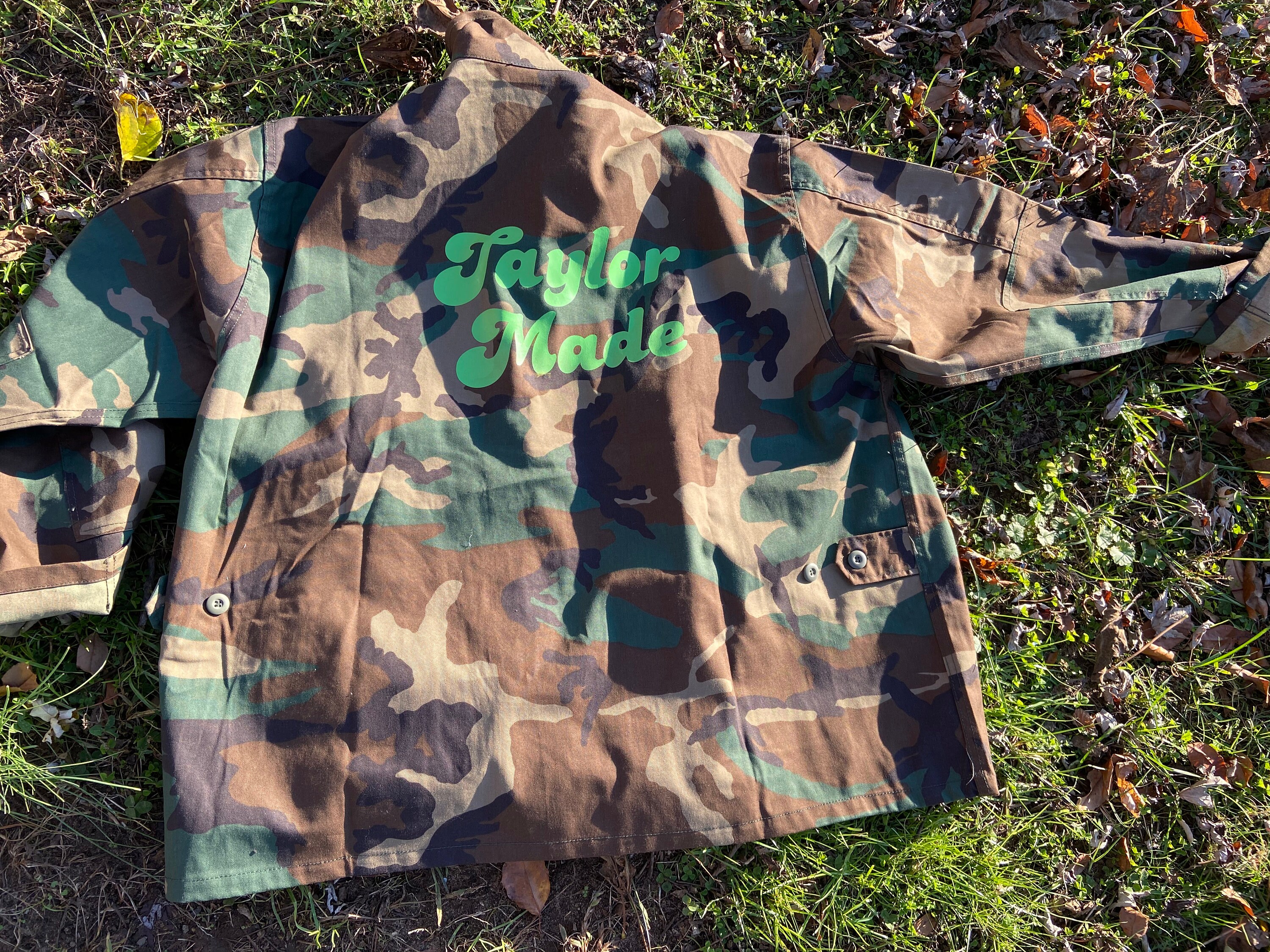 Camouflage Jacket Army Fatigue US Shipping - Etsy