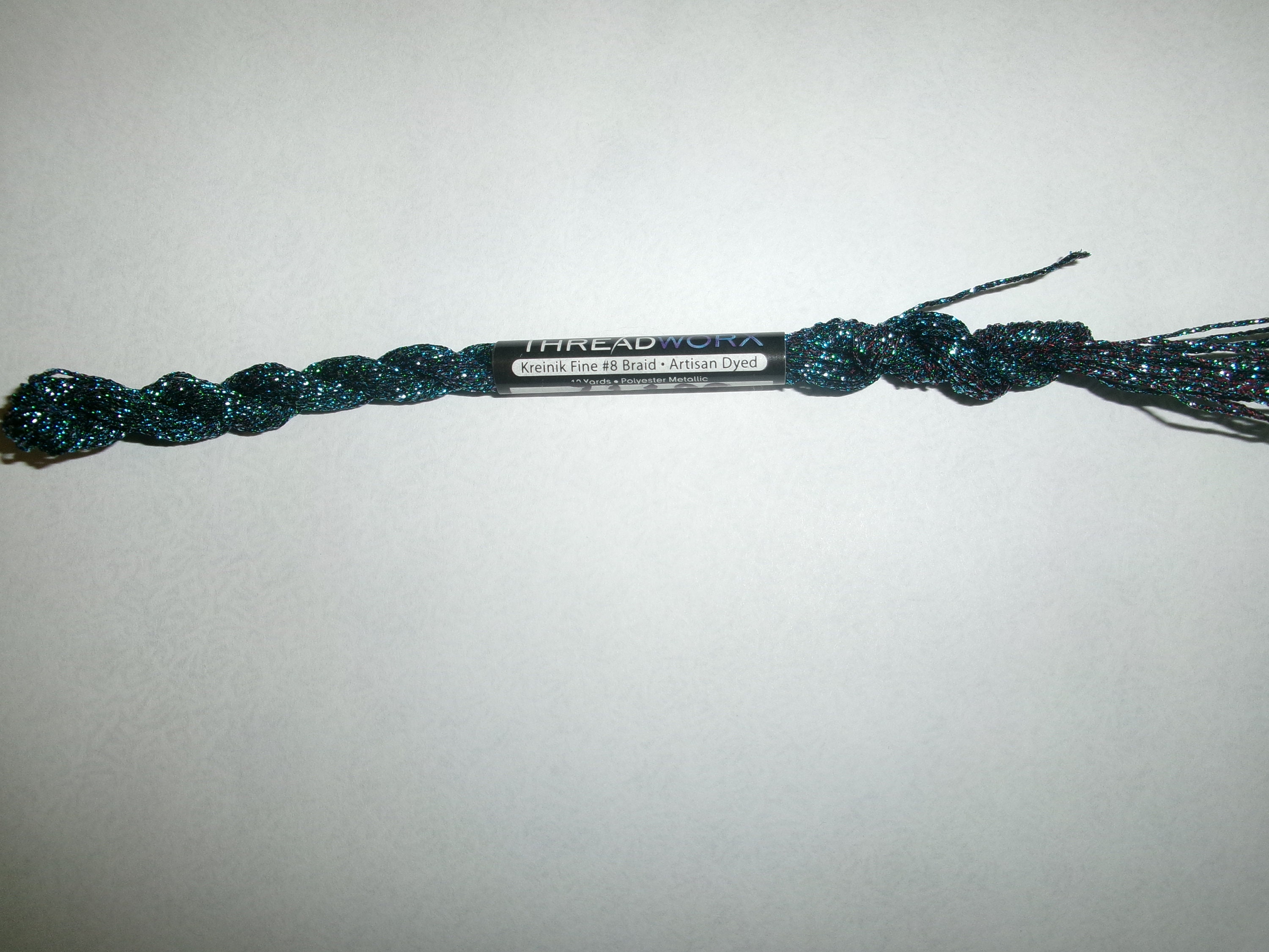 Mosaic 71138 Number 8 Metallic Threads, Threadworx Kreinik Metallics ...