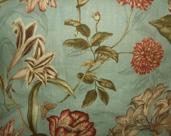 Botanical Vintage Fabric - Etsy