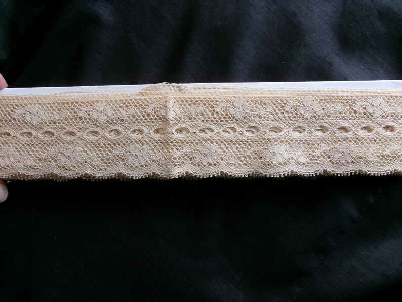 Vintage Cream Lace Trim, Beautiful Old Lace, About 5 Yards Total - Etsy