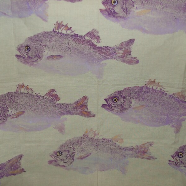 Fish Fabric - Etsy