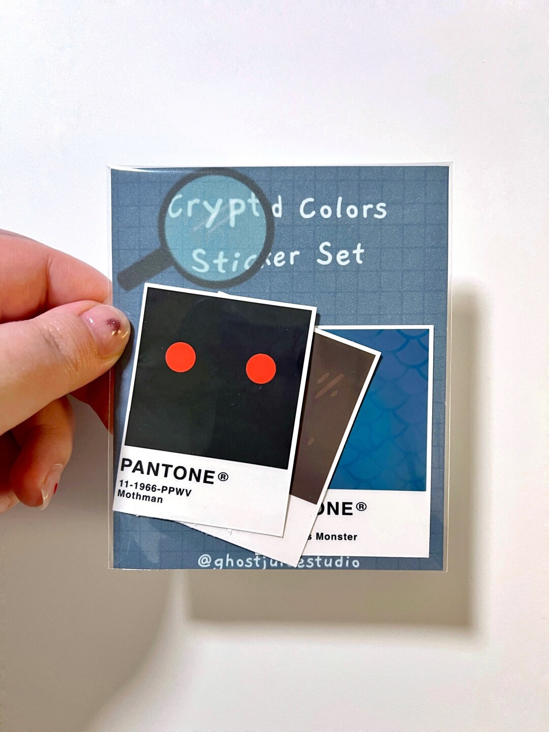 Cryptid Color Pantone Stickers - Etsy