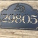 Horse Address Sign Custom Metal Address Sign | Etsy