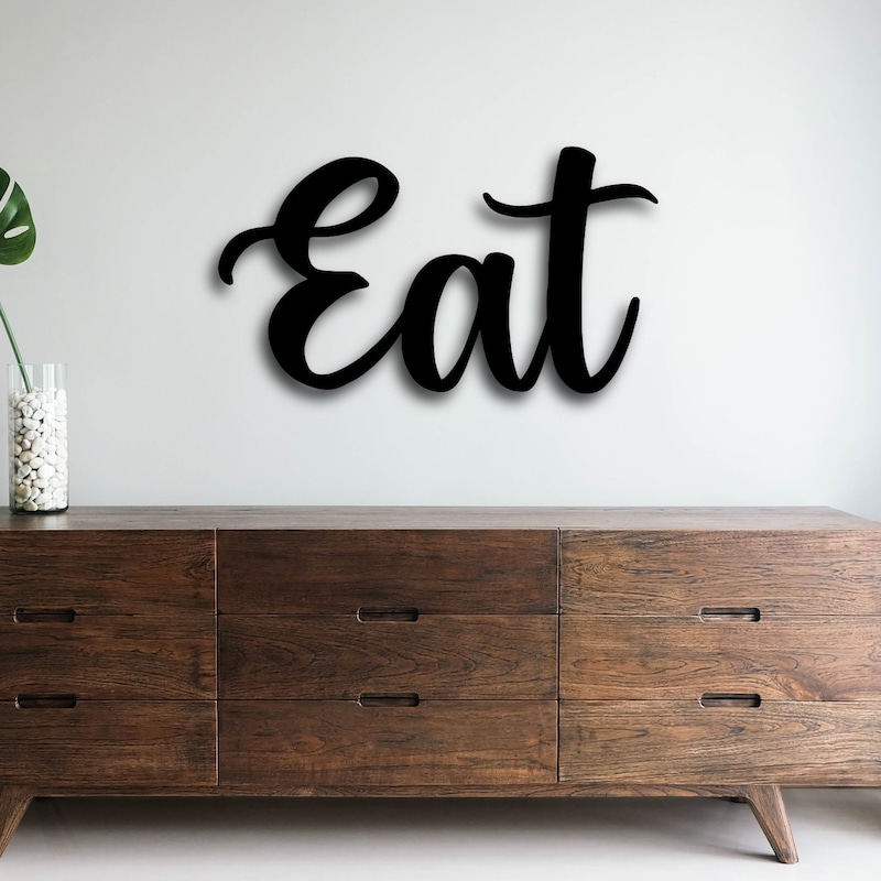 Eat Sign - Etsy