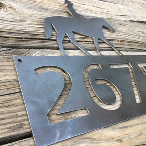 Horse Address Sign | Metal Address Sign | Horse Address Sign ...