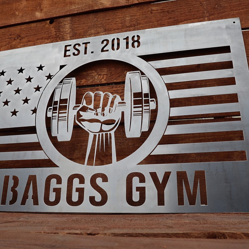 Home Gym Sign - Etsy