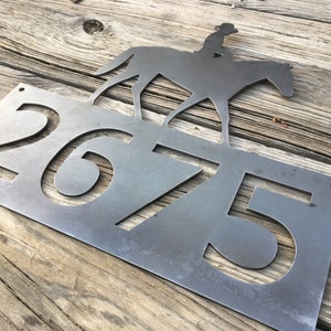 Horse Address Sign | Metal Address Sign | Horse Address Sign ...