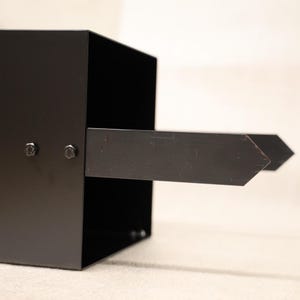 Metal Address Column | House Numbers Steel Column | Address Numbers ...