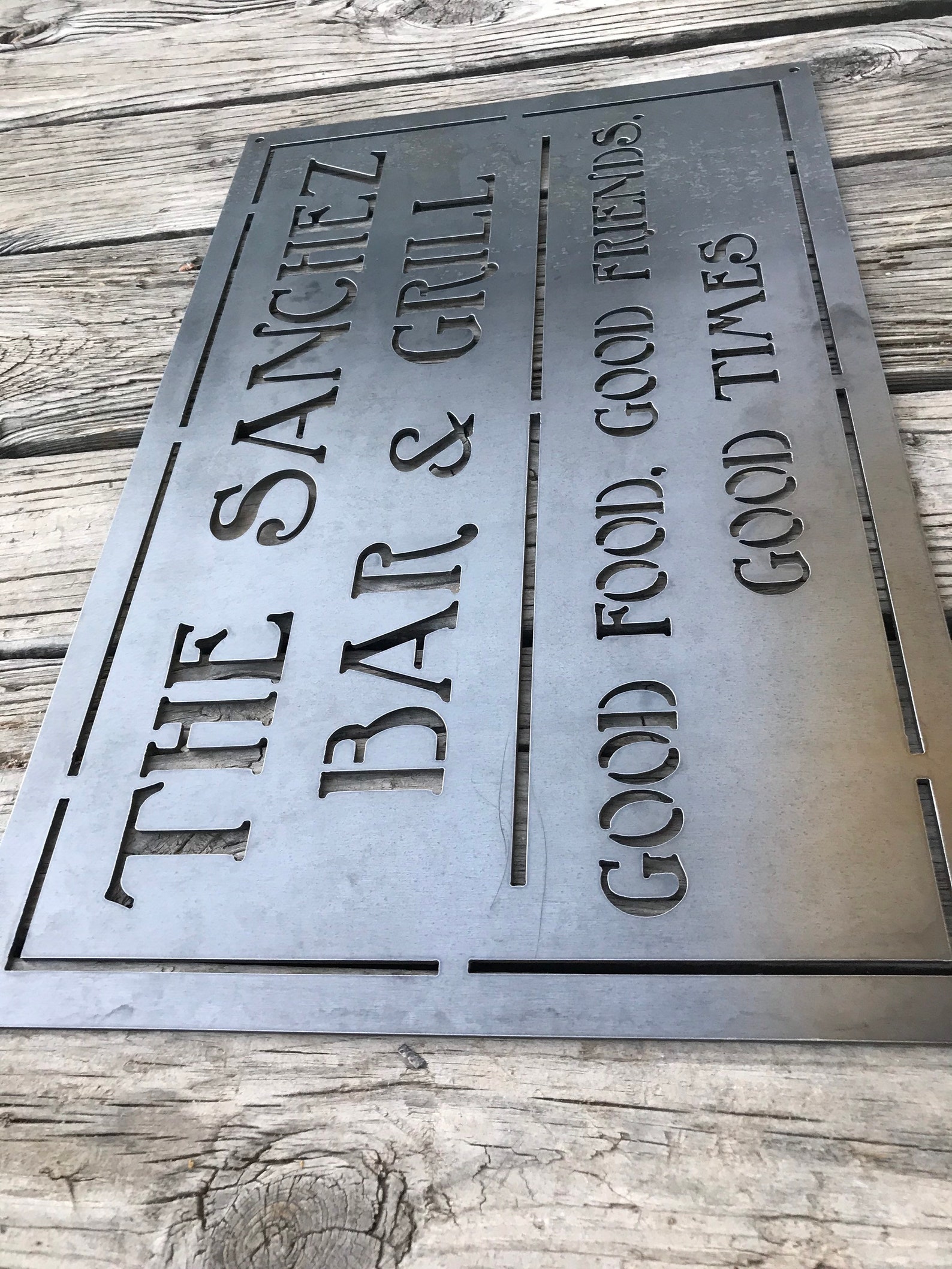 Personalized Bar Sign Home Bar Sign Custom Pub Sign | Etsy