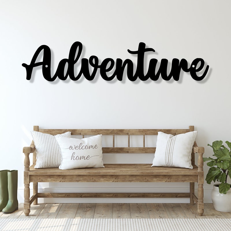 Adventure Sign - Etsy