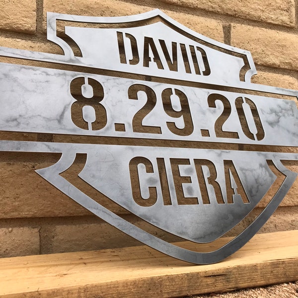 Harley Davidson Sign - Etsy