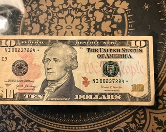 Star Note Dollar Bill | Etsy