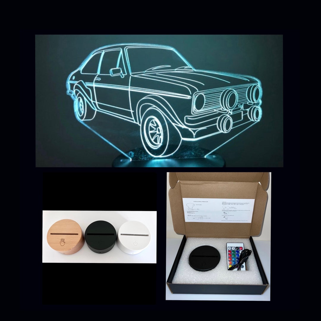 Ford Escort LED Neon Light, RS Mexico, Rs 2000, Group 4 Escort, Mk 2 ...