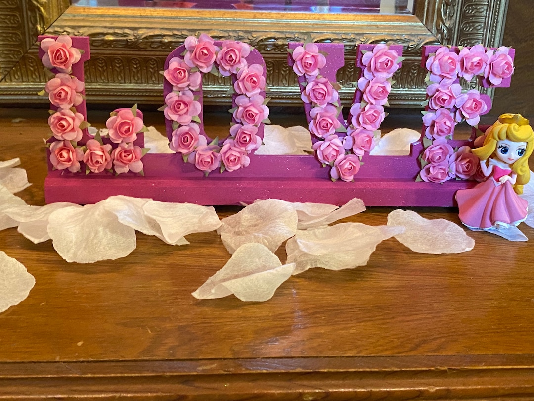 Sleeping Beauty Love Standing Sign - Etsy
