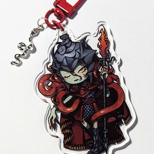 Elden Ring – Messmer the Impaler – 3" Clear Acrylic Keychain (double ...