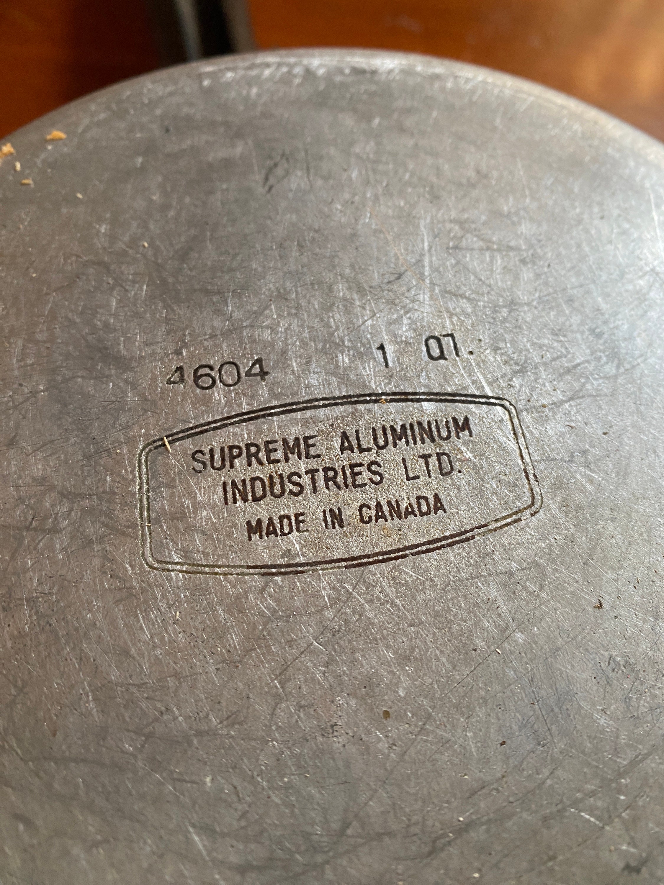 Vintage Supreme Aluminum Industries Made in Canada Cookware 2 Matching ...