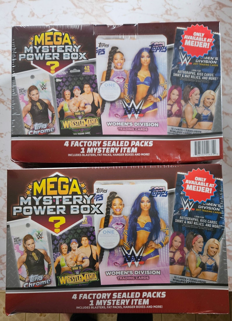 2023 Mega Mystery Power Box WWE Factory Sealed - Etsy