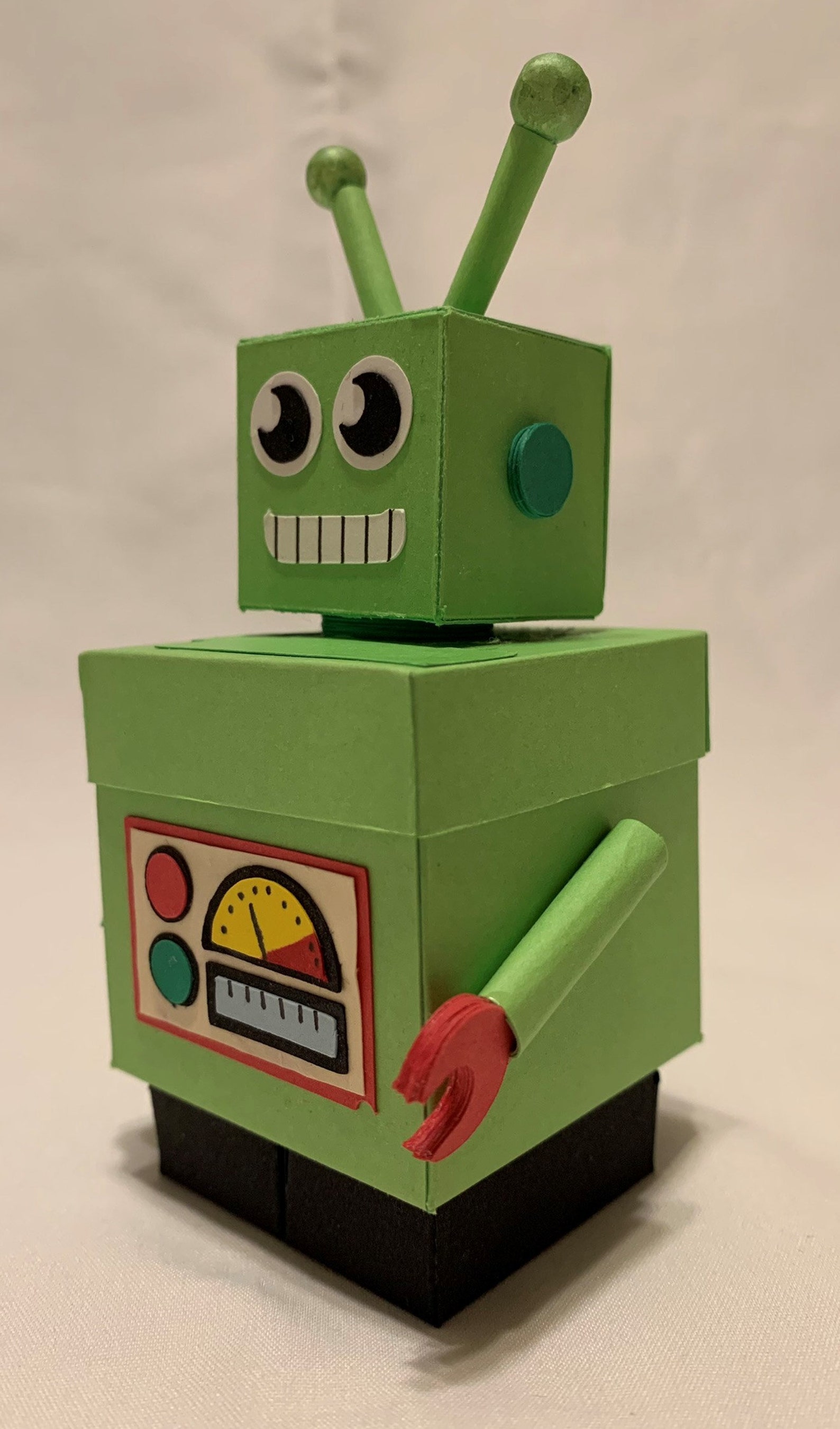 Mini Robot Party Favor Box - 4.25 Inches - Etsy