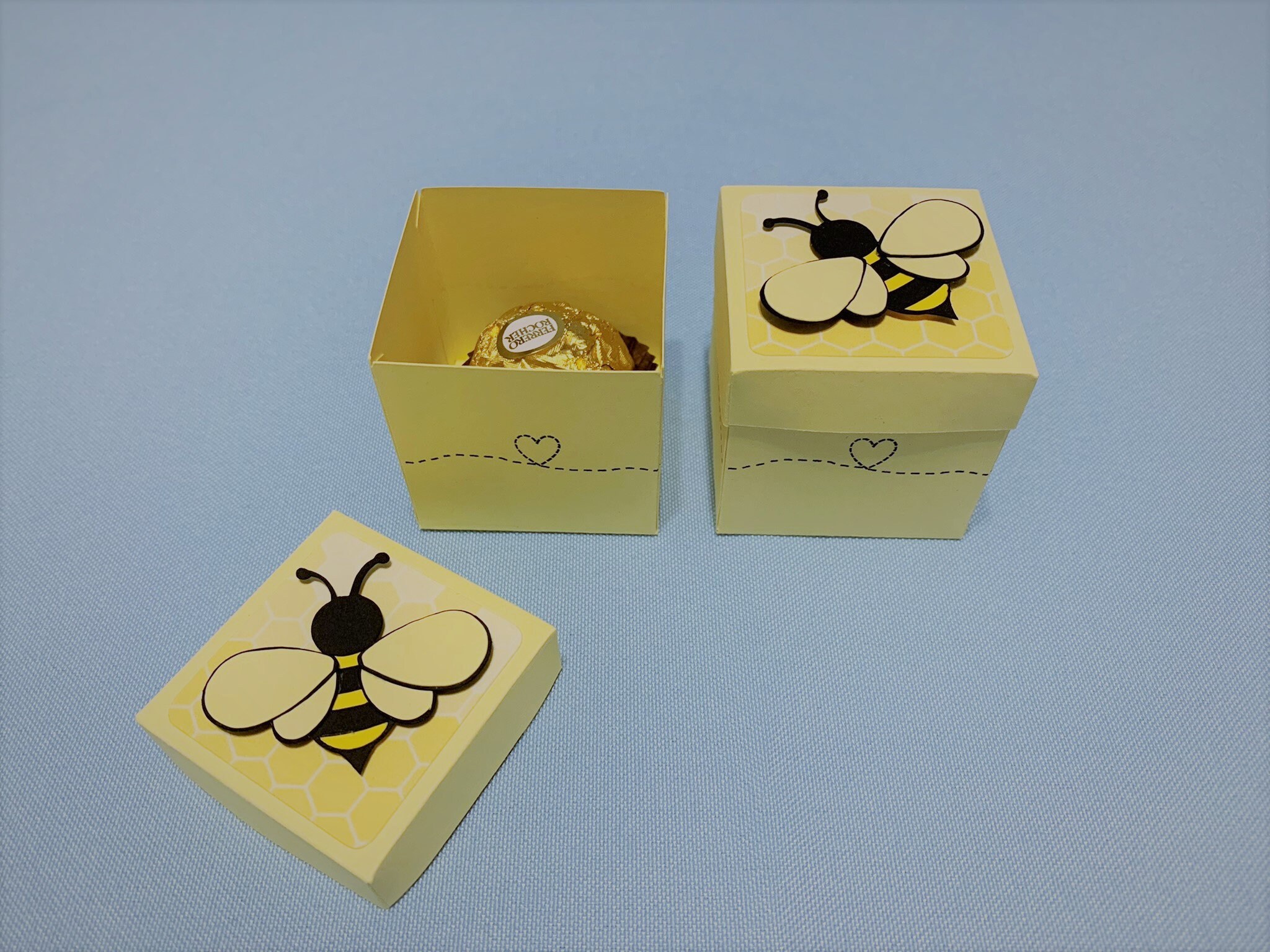 Bee Party Favor Box (10 Pack) / Baby Shower / First Birthday ...