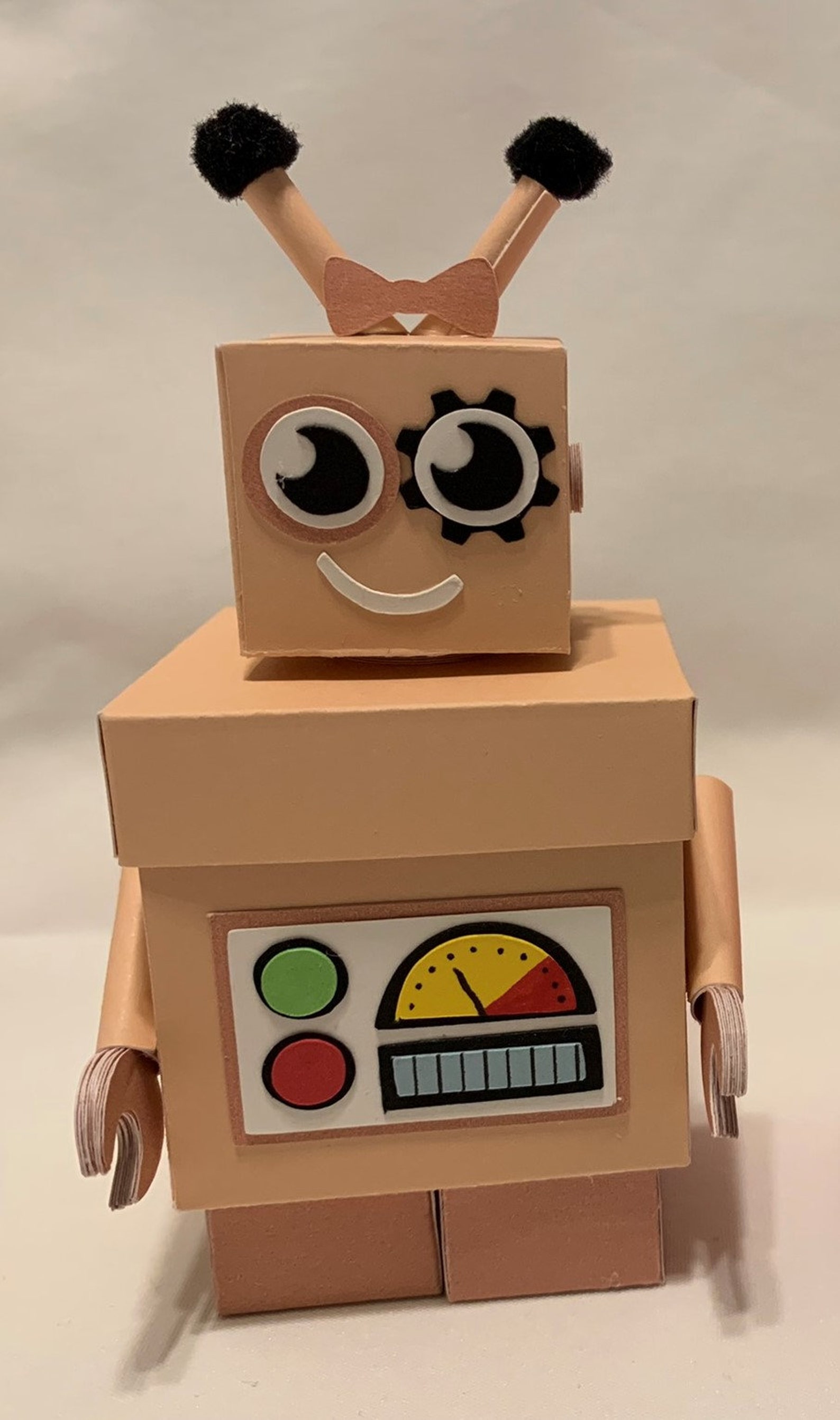 Mini Robot Party Favor Box - 4.25 Inches - Etsy