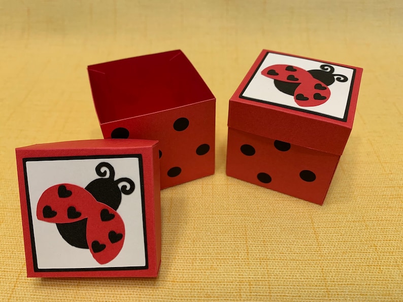 Ladybug Party Favor Boxes 10 Pack - Etsy