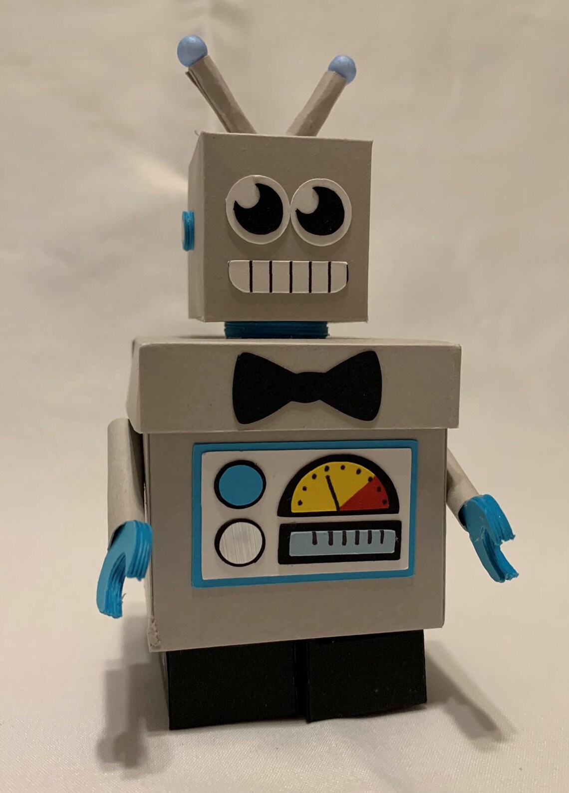 Mini Robot Party Favor Box - 4.25 Inches - Etsy