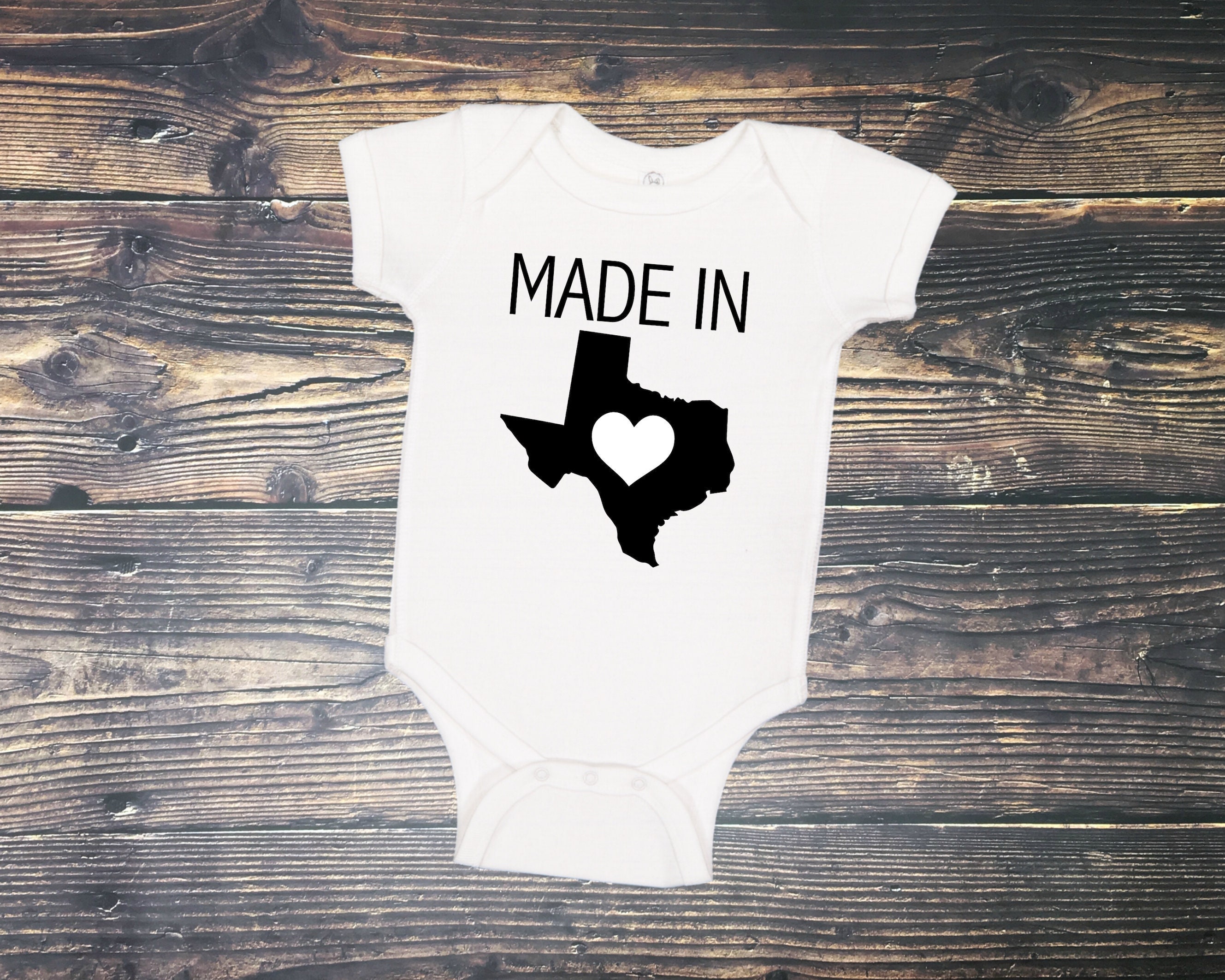 Made In Texas Baby Onesie® Texas Baby Gift Baby Clothes | Etsy