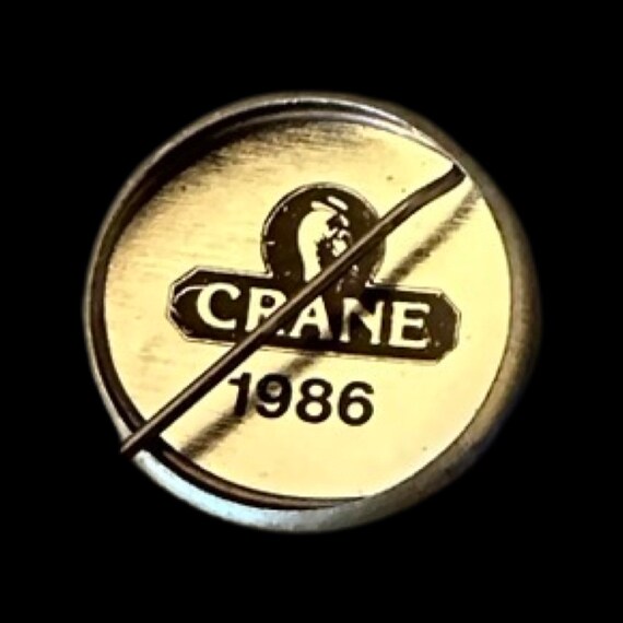 1986 New York Yankees Crane Pin - Gem