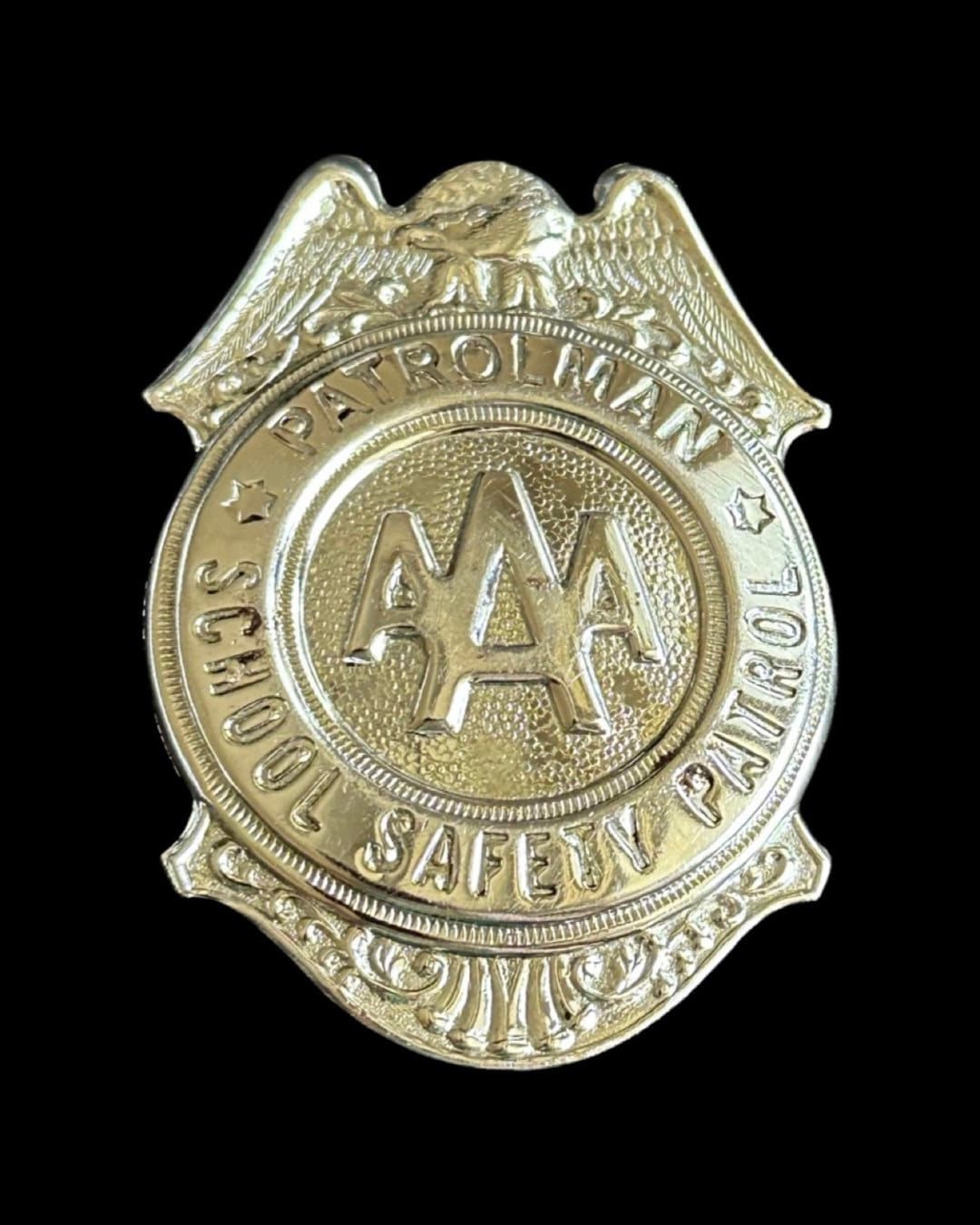 Vintage AAA Patrolman School Safety Patrol Badge Grammes - Etsy
