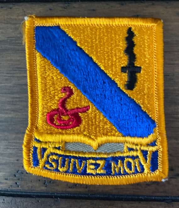 US Army 14th Armored Cavalry Regiment SUIVEZ MOI Patch G.I. - Etsy