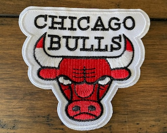 Chicago Bulls Iron on Patch | Etsy
