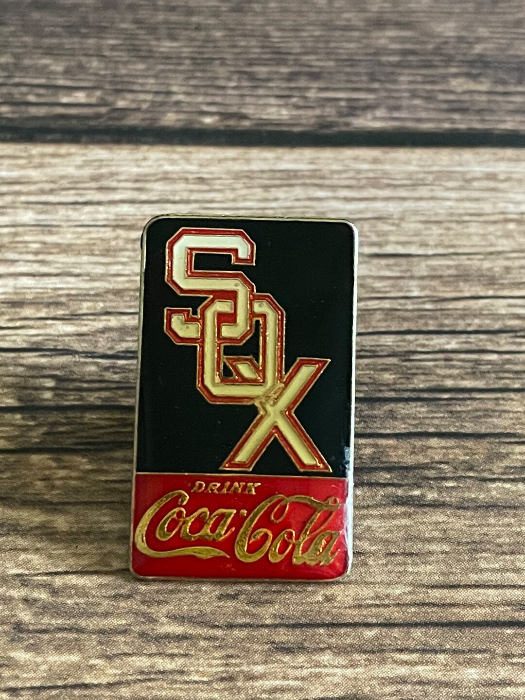 Vintage Chicago White Sox Coca Cola Pin - Etsy