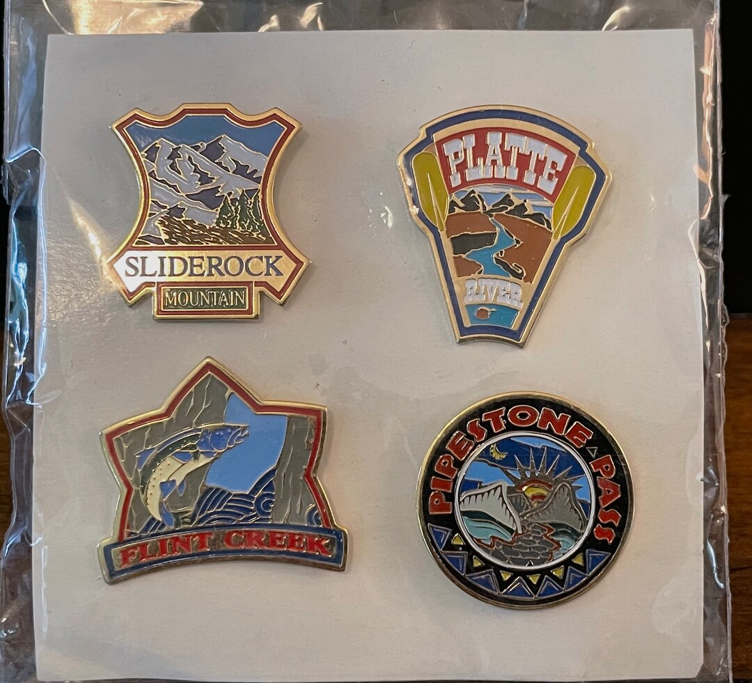 Montana Pins Sliderock Mtns Platte River Flint Creek Pipestone - Etsy
