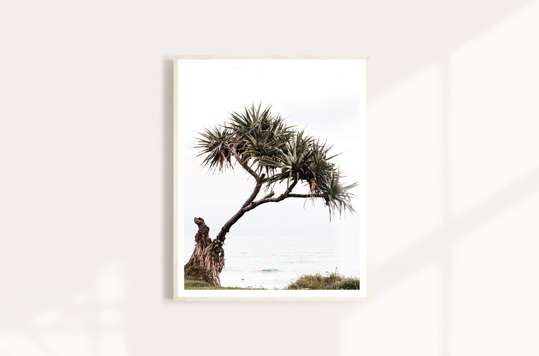 Pandanus Palm Tree Print, Beach Prints, Instant Digital Art, Printable ...